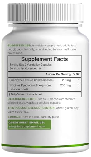 DEAL SUPPLEMENT coq10 benefits