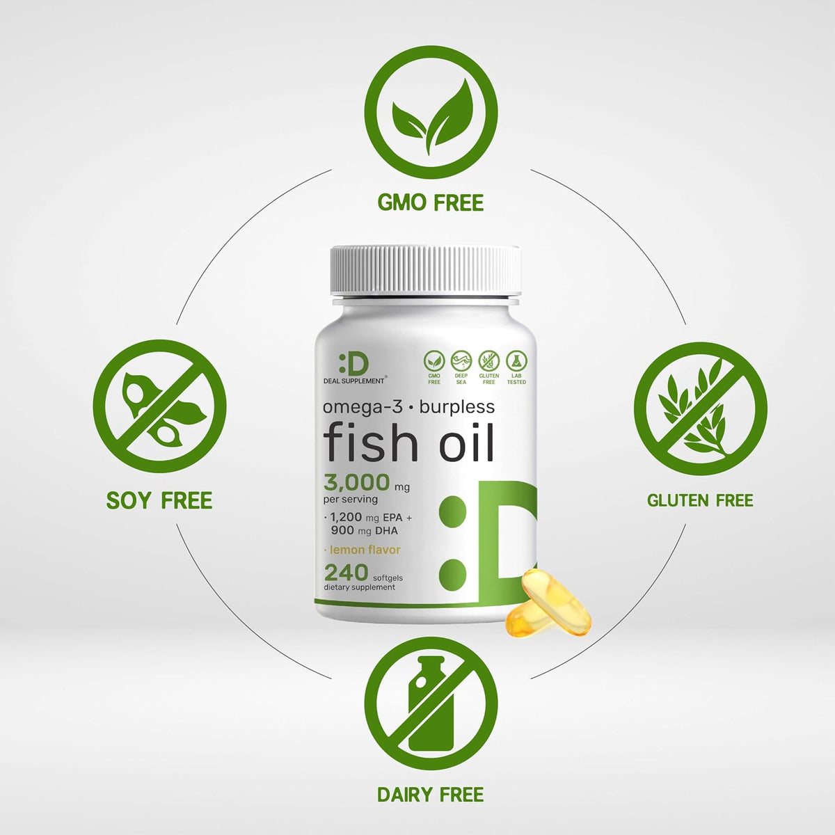 DEAL SUPPLEMENT fish oil benefits