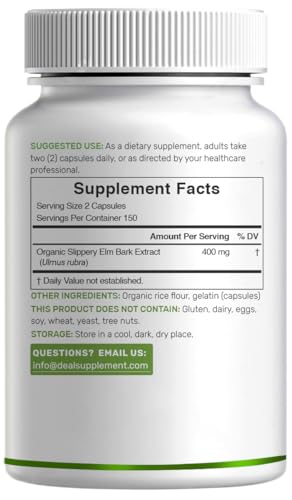 DEAL SUPPLEMENT herbal remedy Slippery Elm
