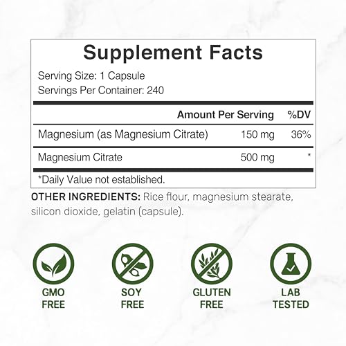 Deal Supplement magnesium capsules