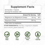 Deal Supplement magnesium capsules