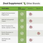 DEAL SUPPLEMENT magnesium flakes for wellness
