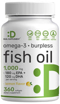DEAL SUPPLEMENT Omega-3 fish oil benefits