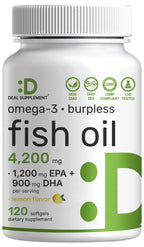 DEAL SUPPLEMENT Omega-3 fish oil benefits