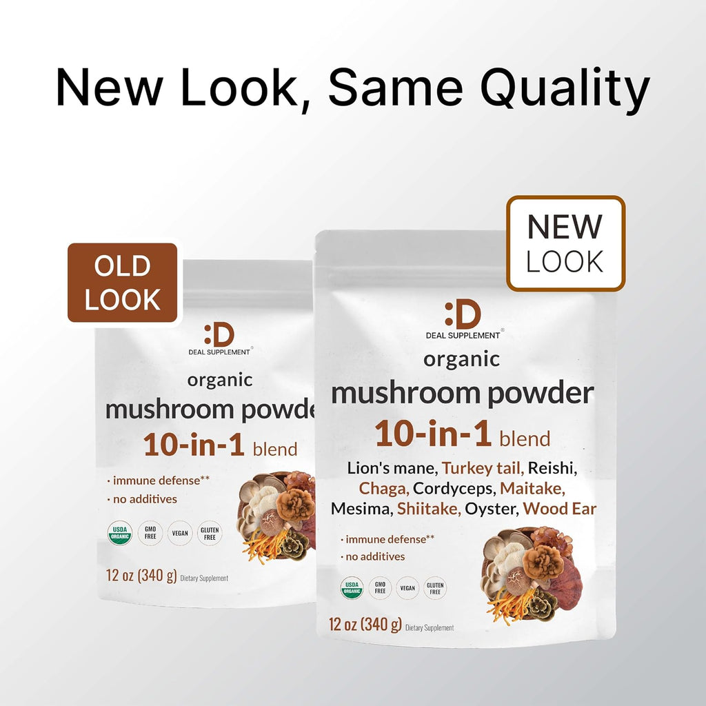 DEAL SUPPLEMENT organic mushroom powder
