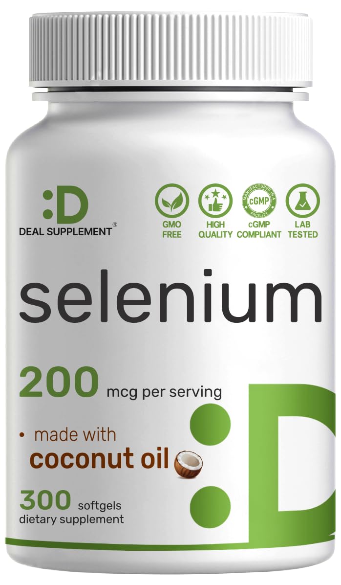 DEAL Supplement Selenium 200 mcg softgels