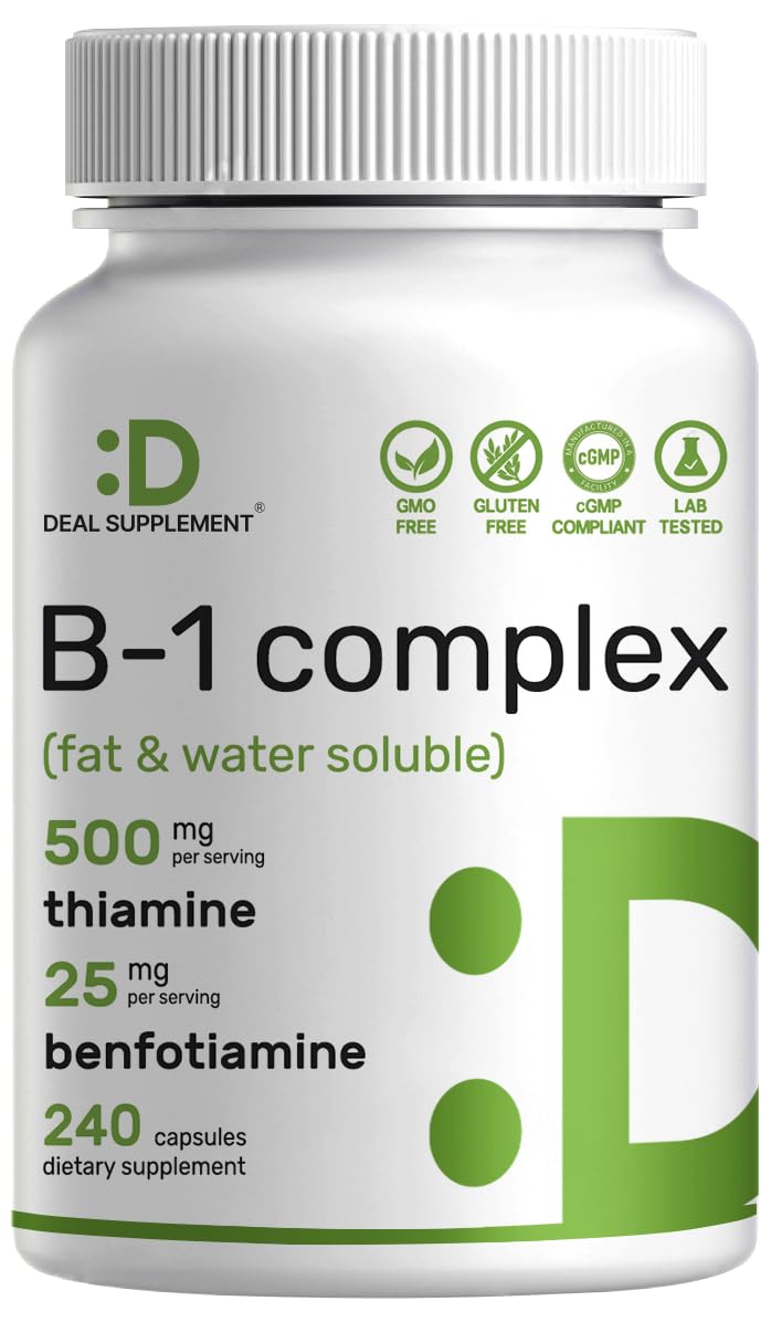DEAL SUPPLEMENT Vitamin B1 capsules