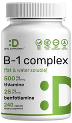 DEAL SUPPLEMENT Vitamin B1 capsules
