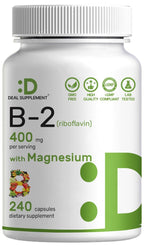 DEAL SUPPLEMENT vitamin B2 benefits