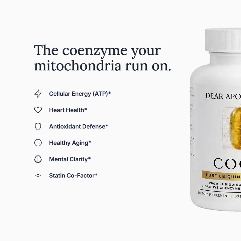 Dear Apothecary CoQ10 capsules
