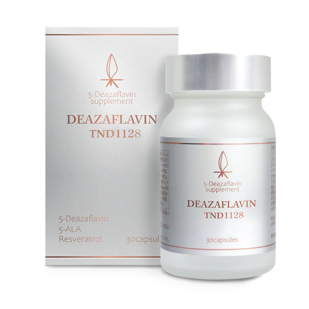 Deazaflavin blended vitamin capsules