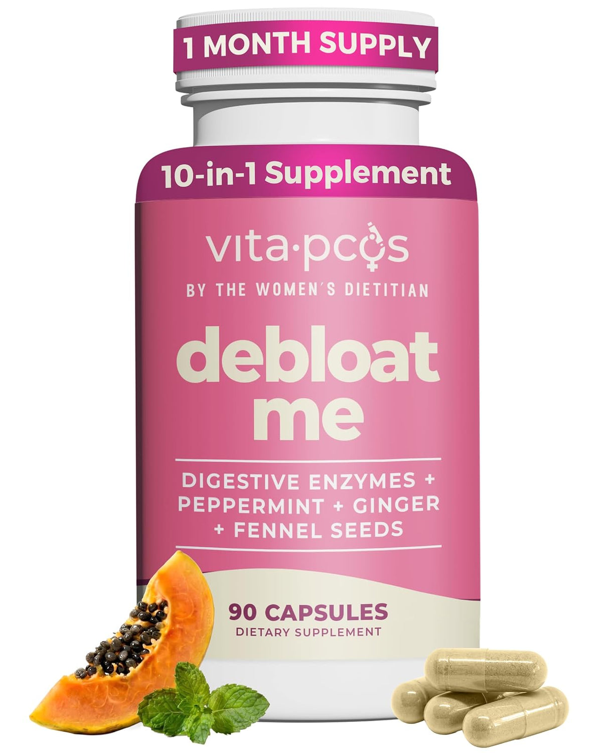Debloat Me digestive enzymes for bloating relief