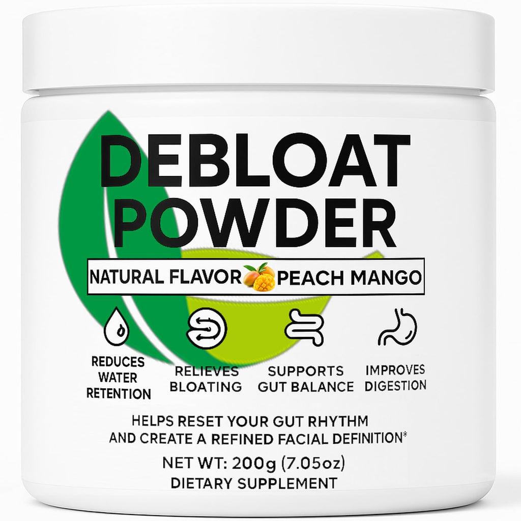 Debloat powder for digestive health