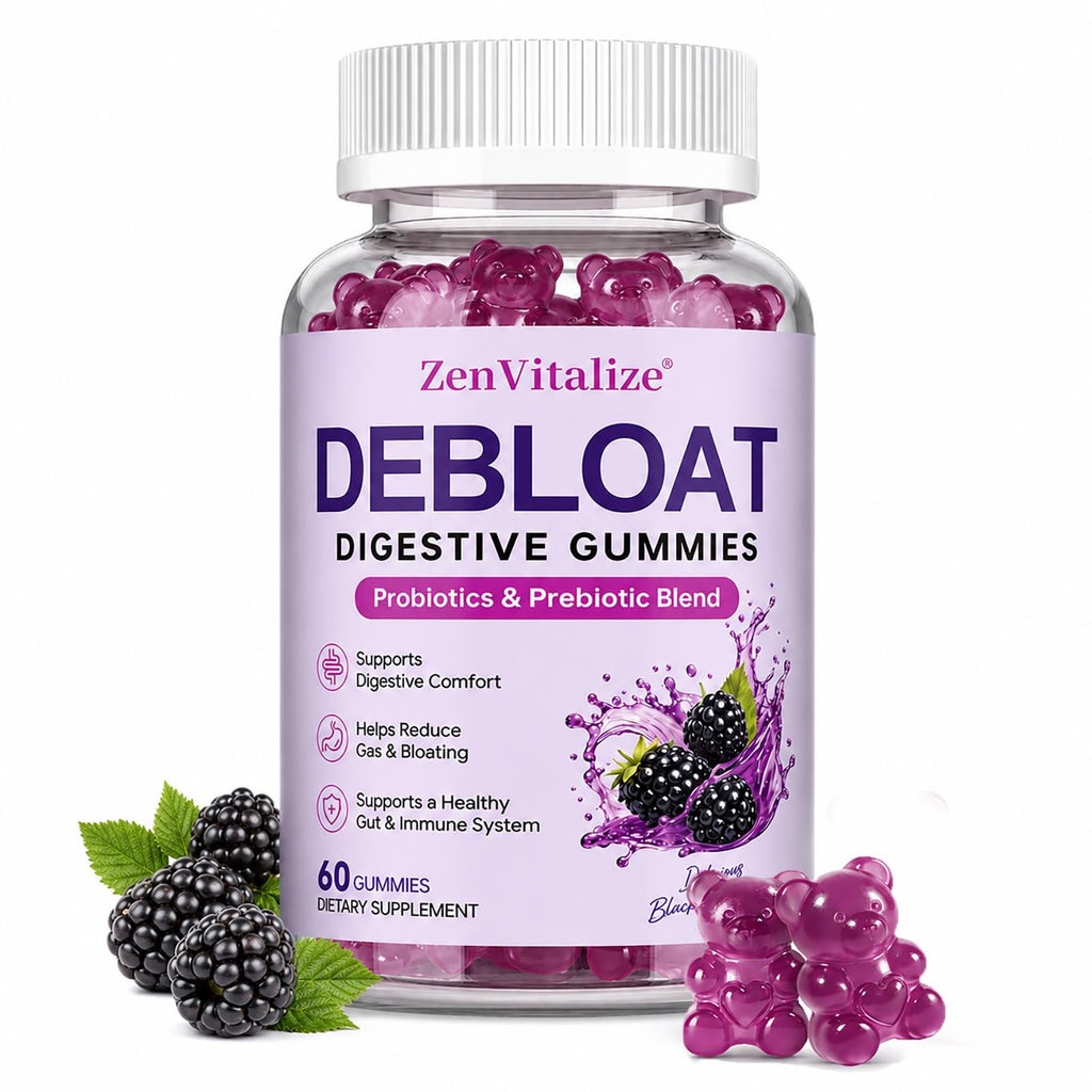 Debloat probiotic gummies for digestion