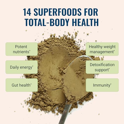 Debloating super greens for digestive support