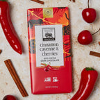 Decadent cinnamon cherry chocolate