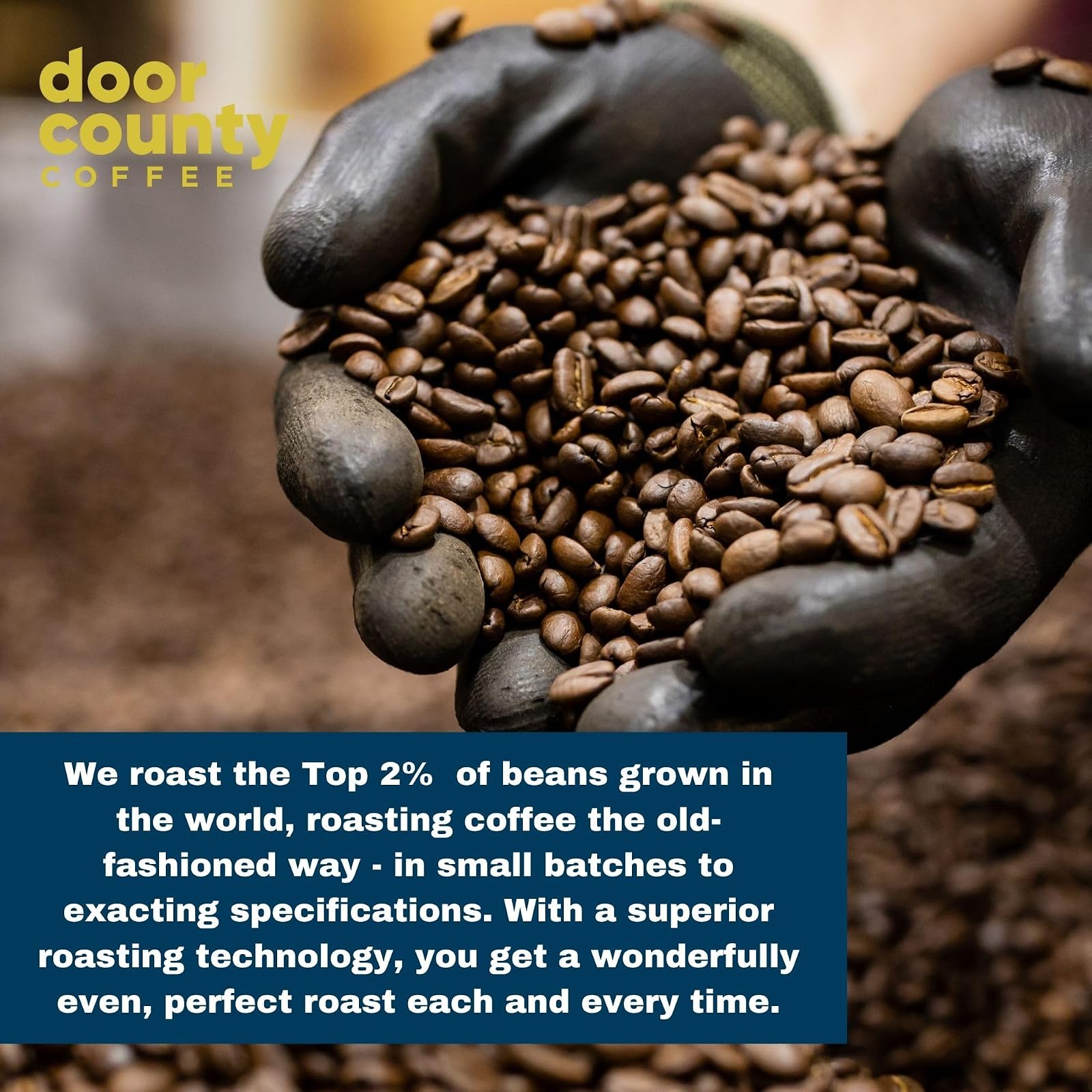 decadent ground coffee for dessert