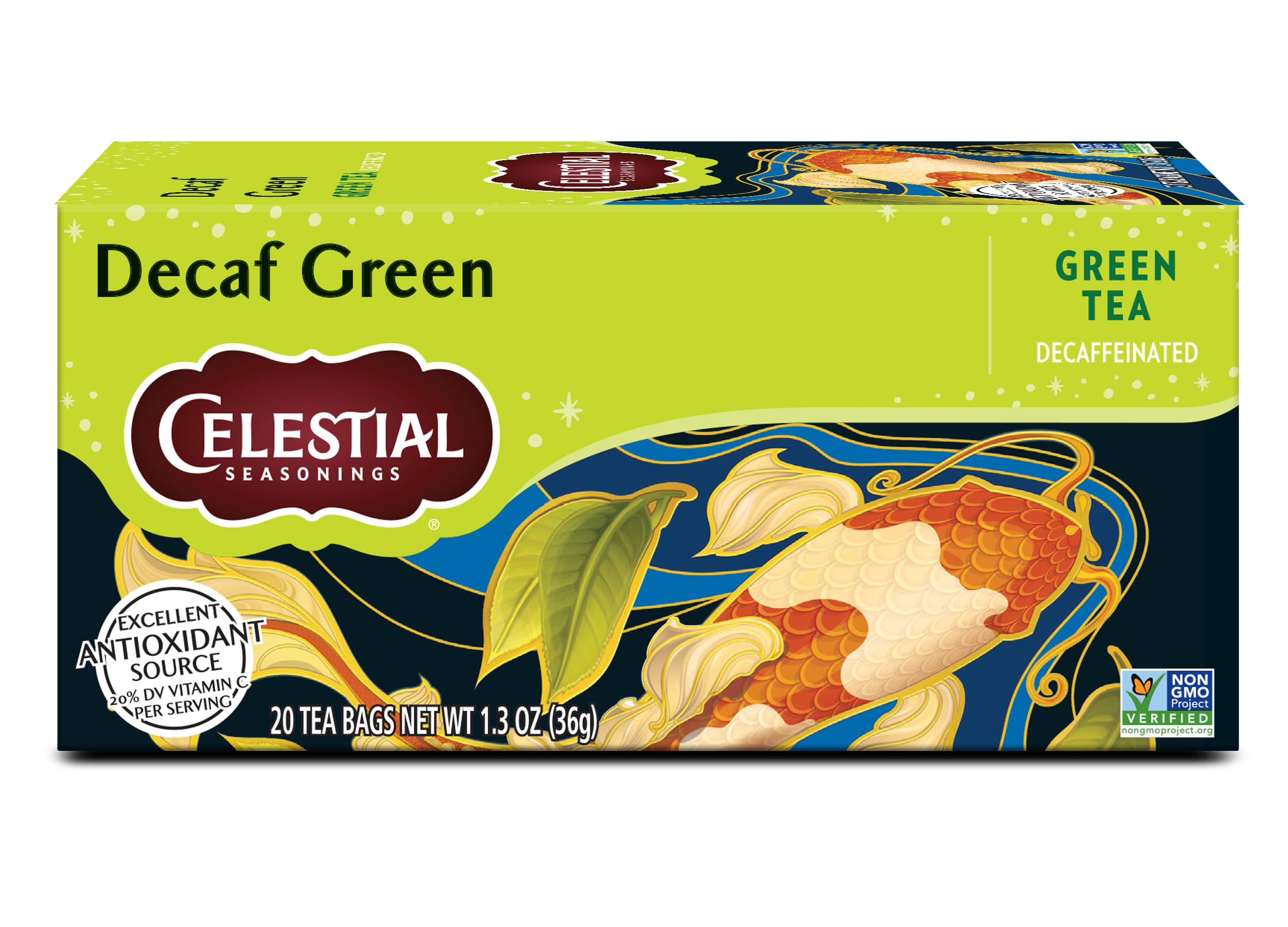 decaf green tea bags for relaxation