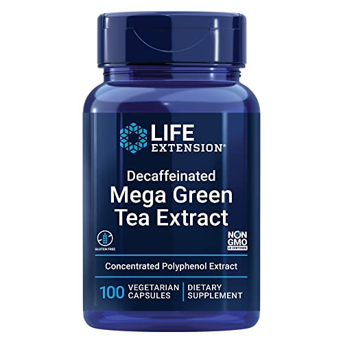 decaffeinated green tea extract capsules
