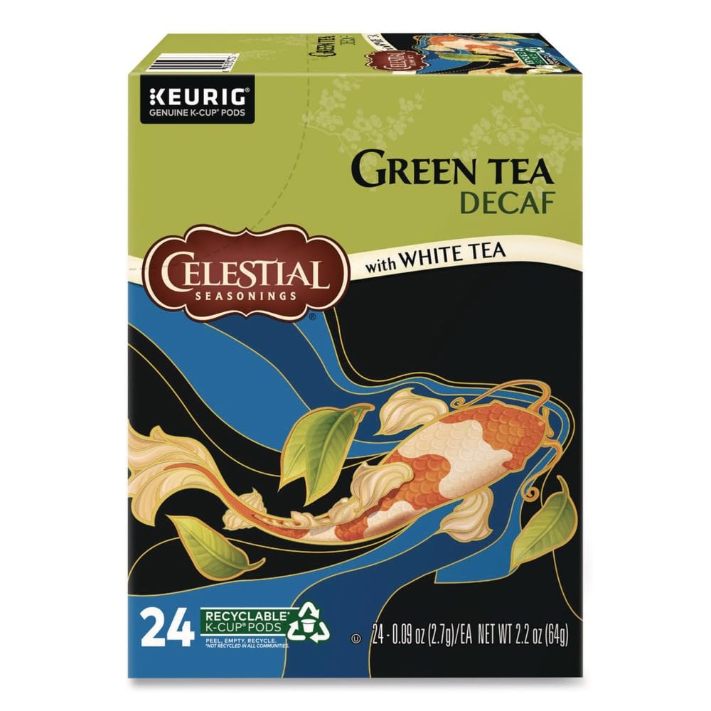 decaffeinated green tea K-Cups for relaxation