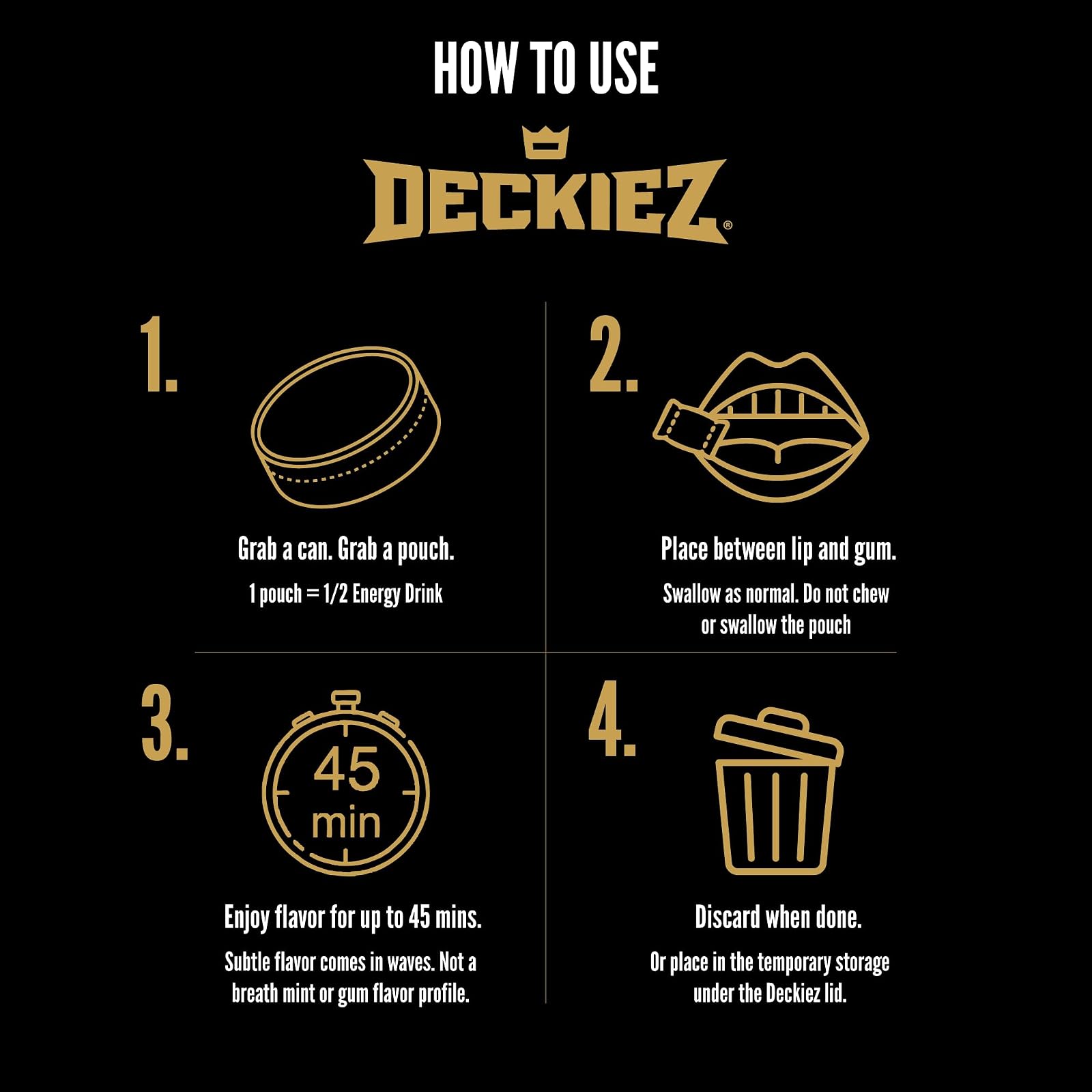 Deckiez multivitamins for overall wellness