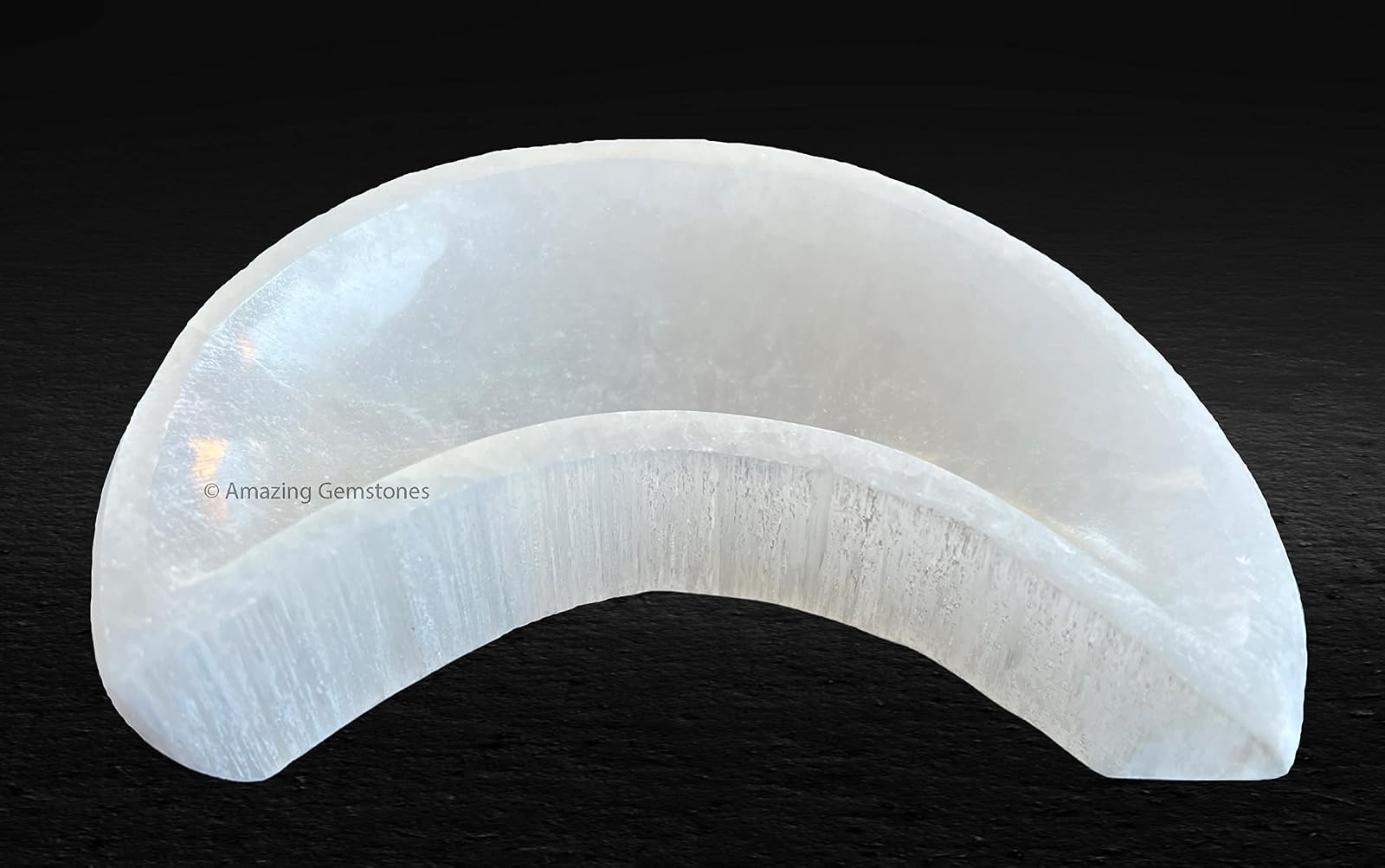 decorative selenite bowl for home decor