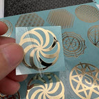 Decorative stickers for spiritual healing