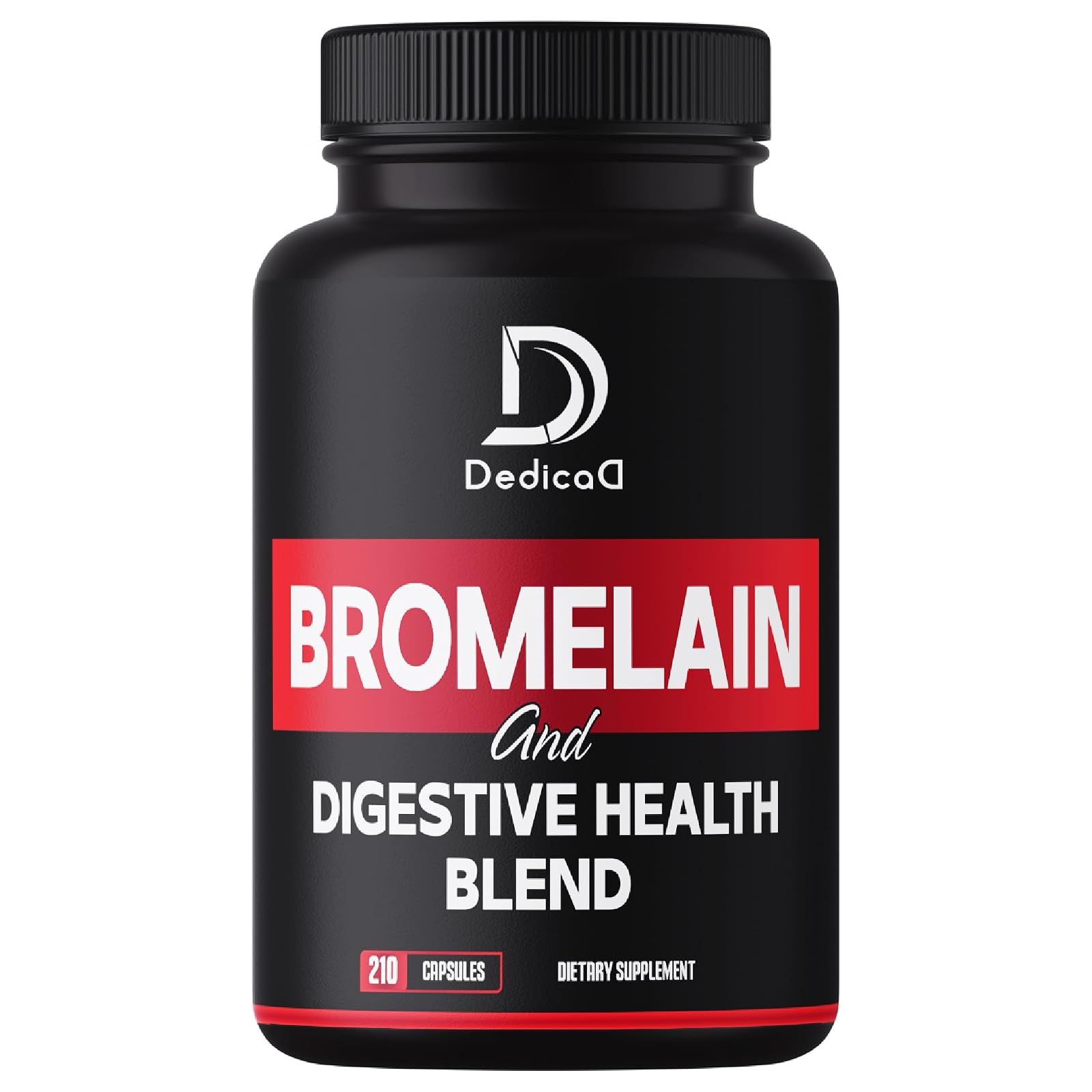 DEDICAD Bromelain digestive enzyme capsules
