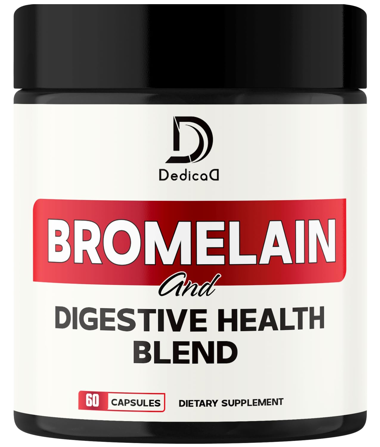 DEDICAD Bromelain turmeric supplement