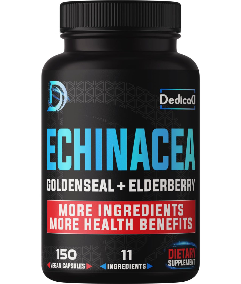 DEDICAD echinacea immune support capsules