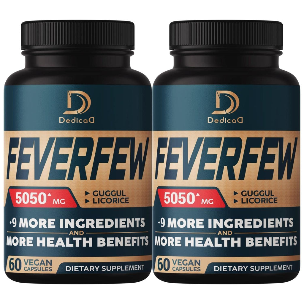 DEDICAD feverfew herb capsules benefits