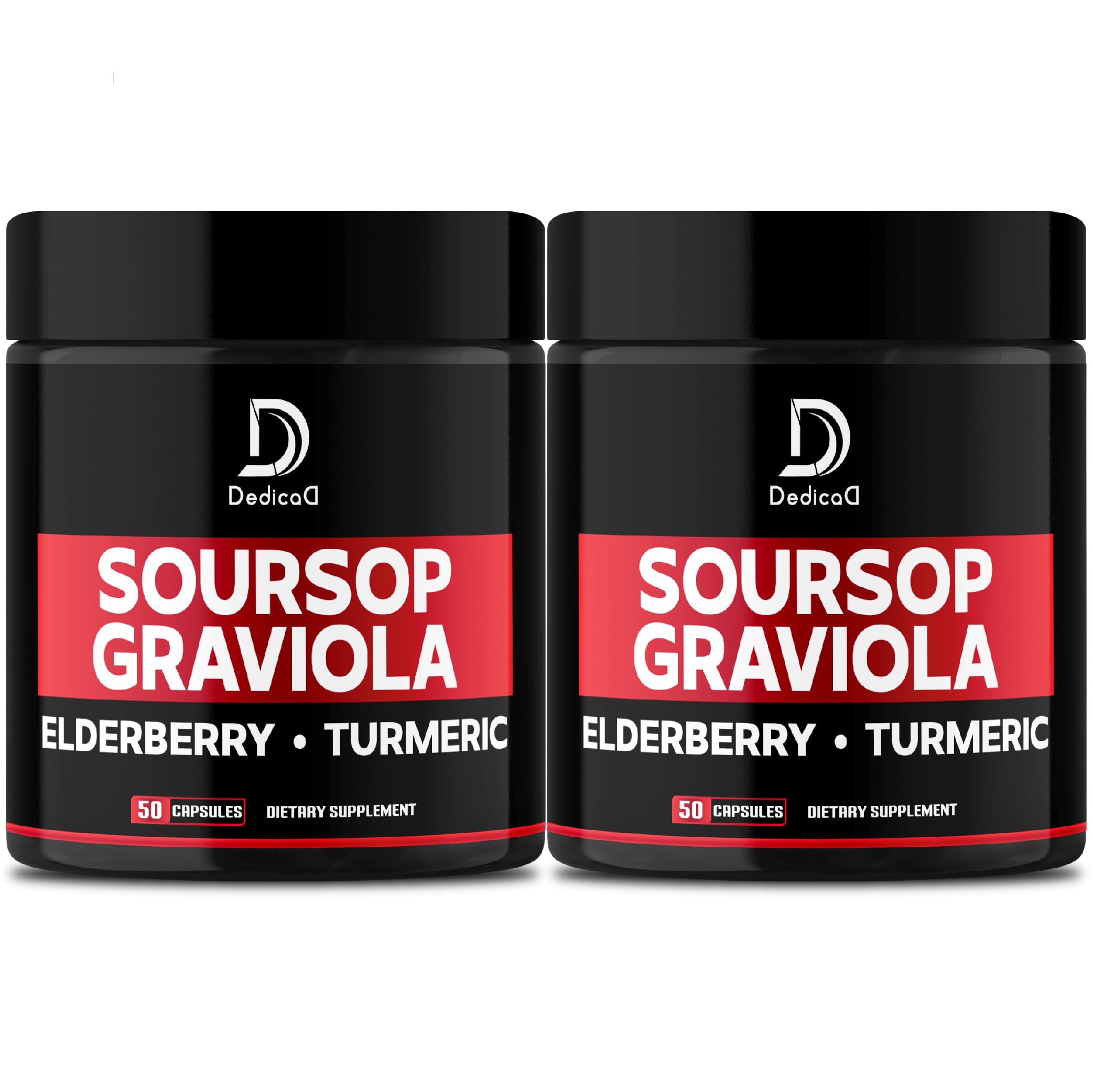 DEDICAD Graviola turmeric capsules