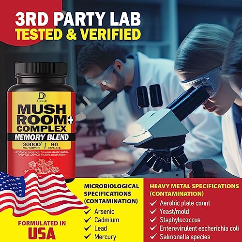 DEDICAD mushrooms for vitality support