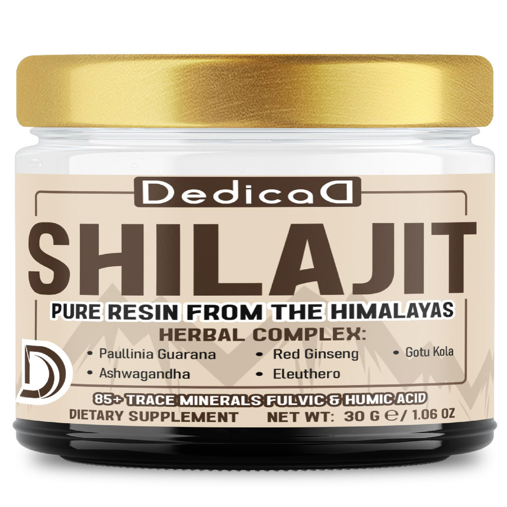 DEDICAD Shilajit resin for energy