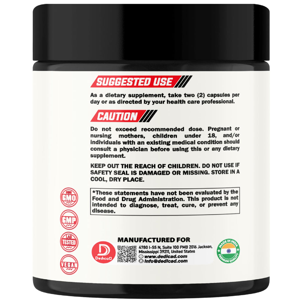 DEDICAD supplements for overall health