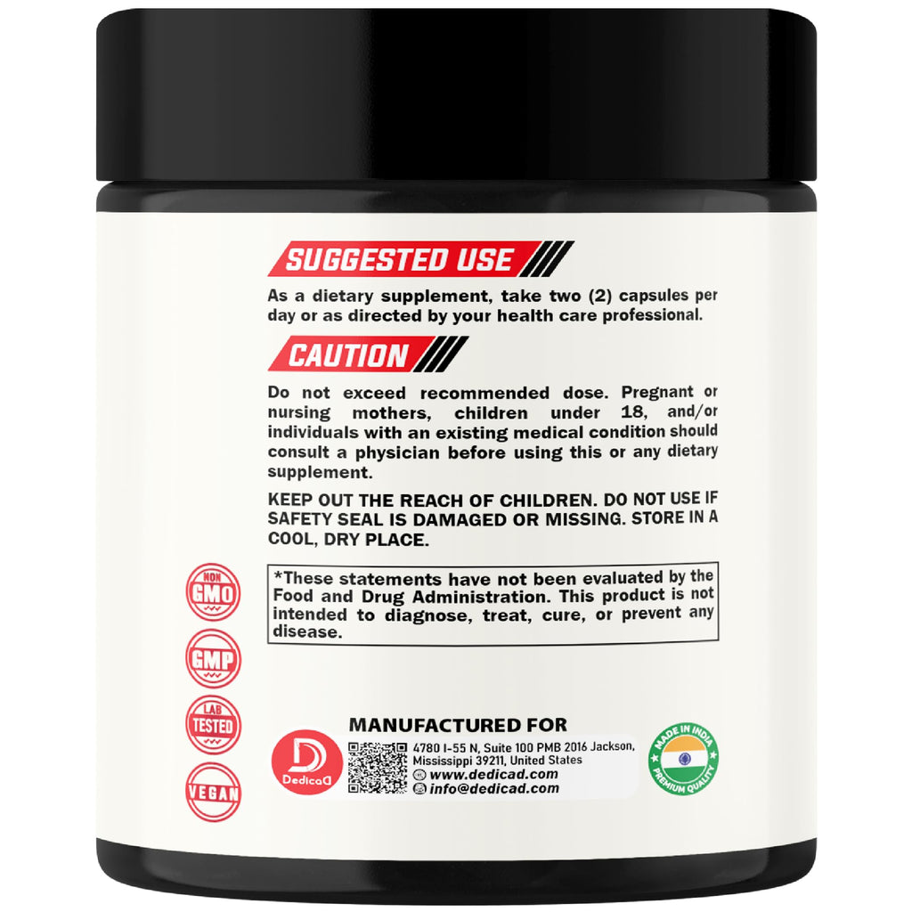 DEDICAD turmeric for enhanced absorption