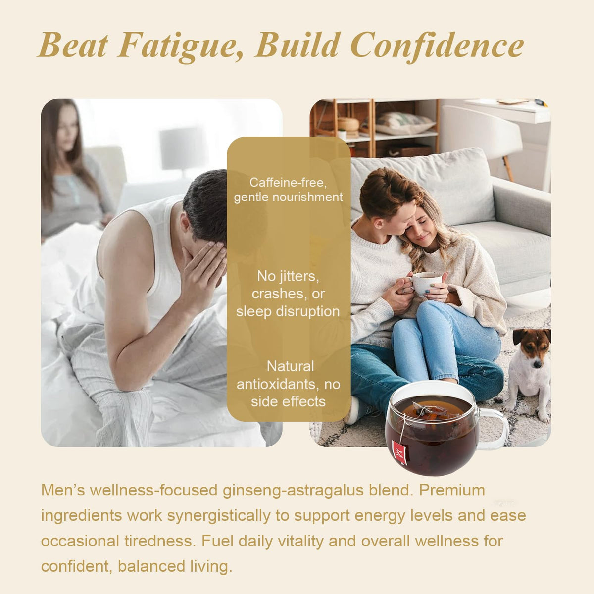 Deeocem herbal tea for vitality