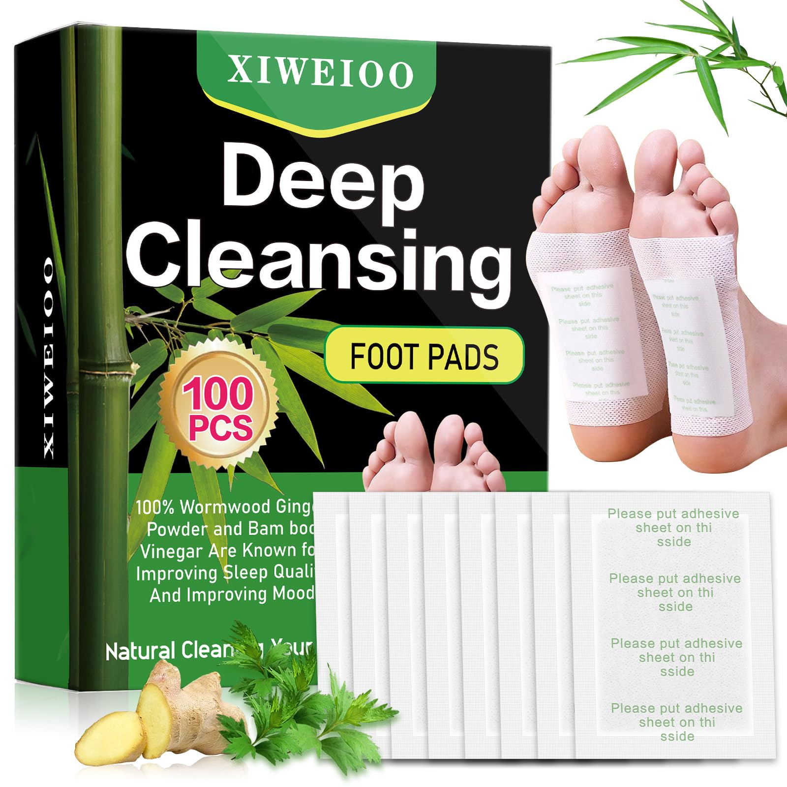 deep cleansing foot pads