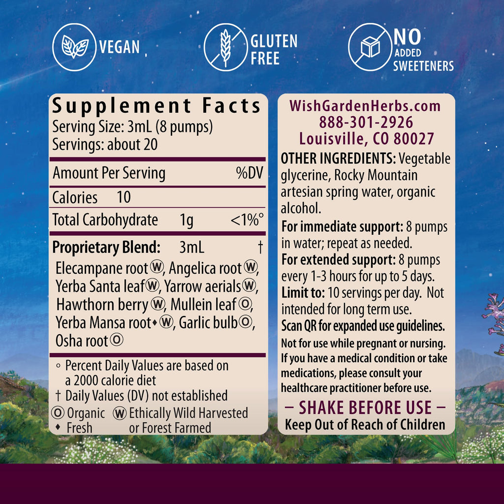 deep lung support with herbs