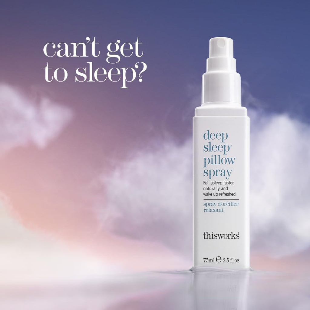 Deep sleep pillow spray for relaxation