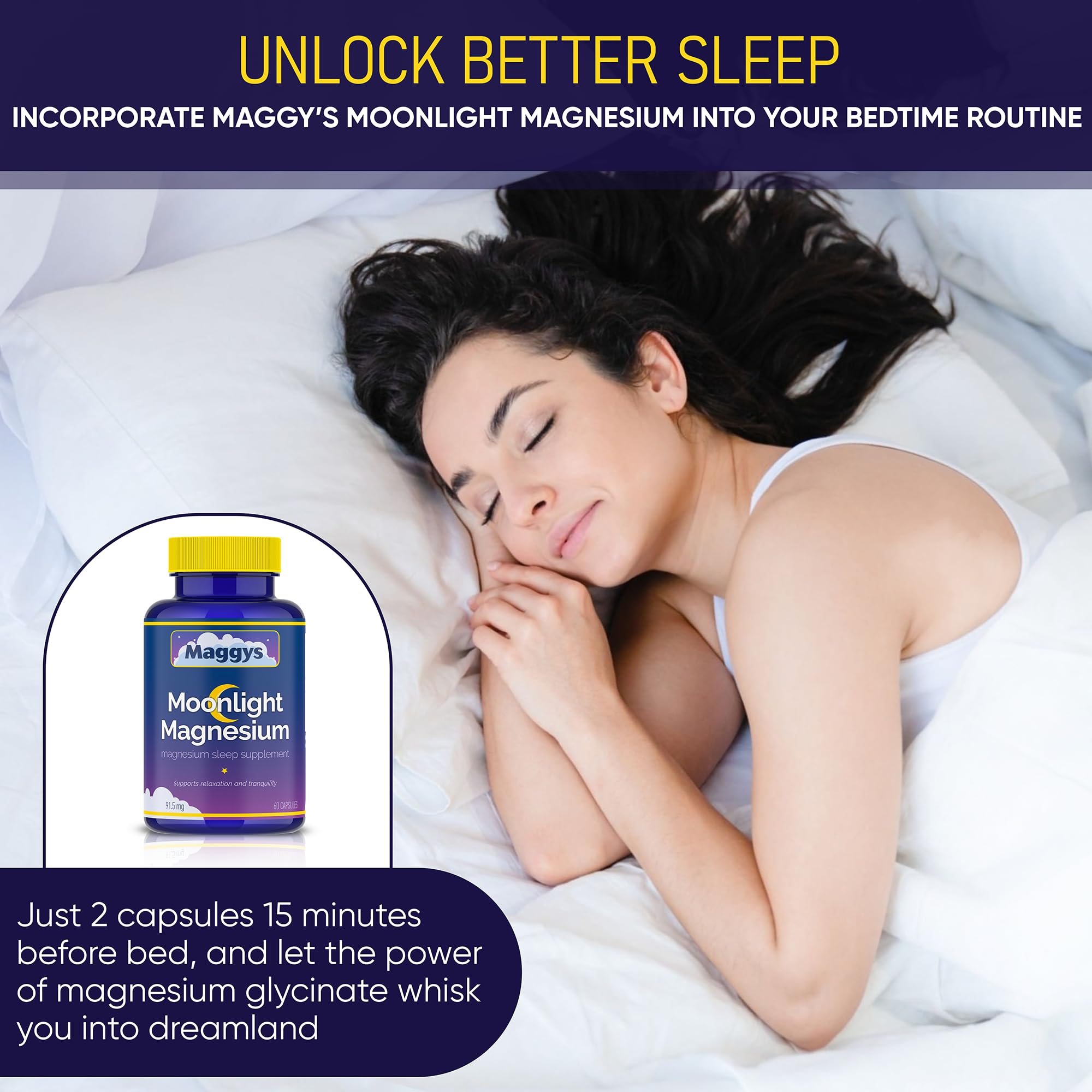 deeper sleep with magnesium glycinate