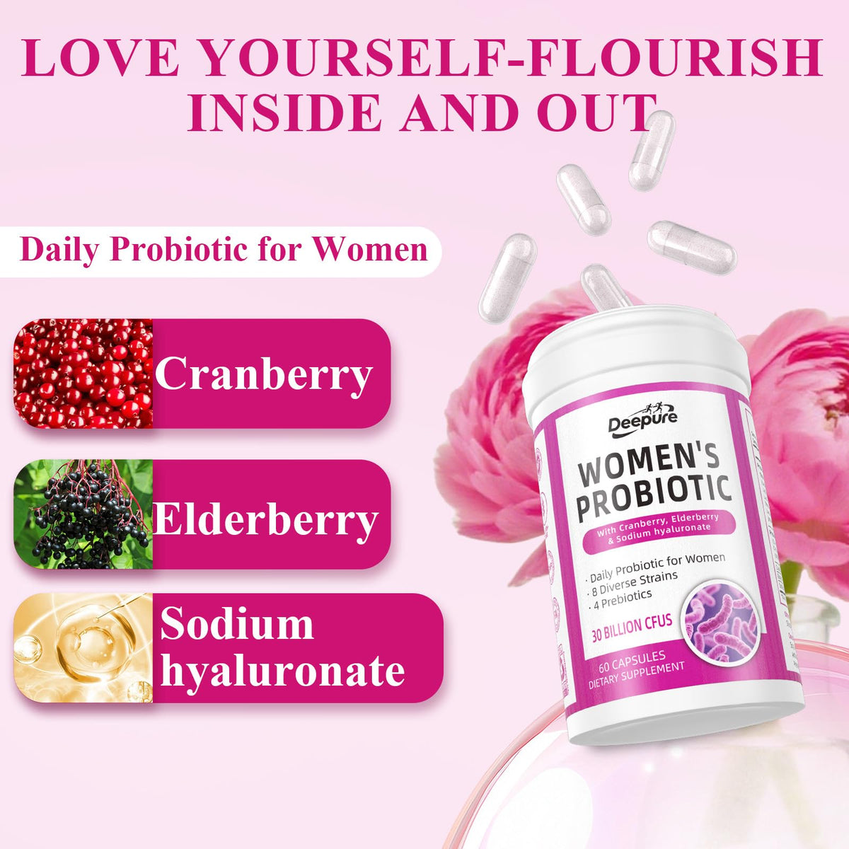 Deepure probiotics for digestive balance