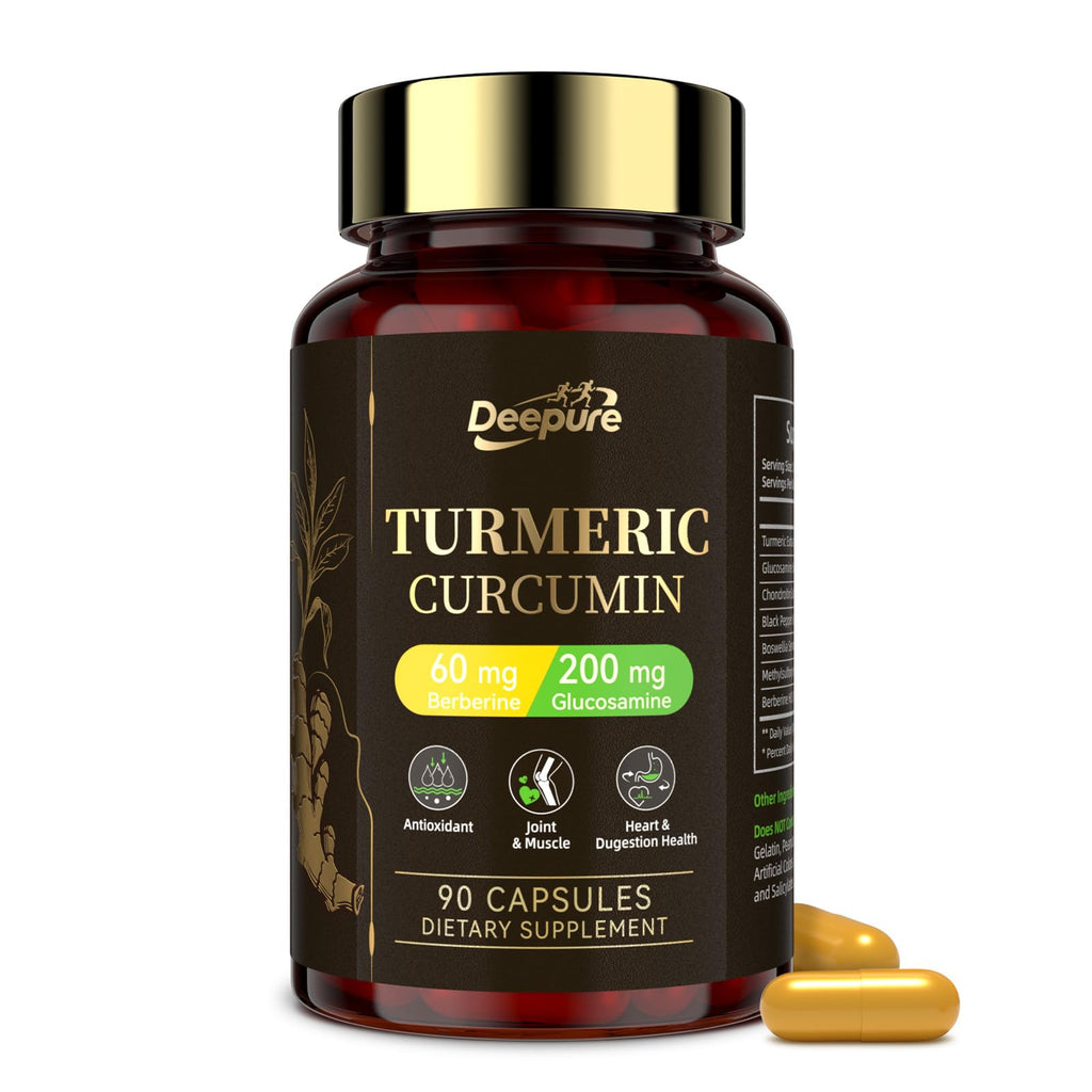 Deepure turmeric capsules for inflammation