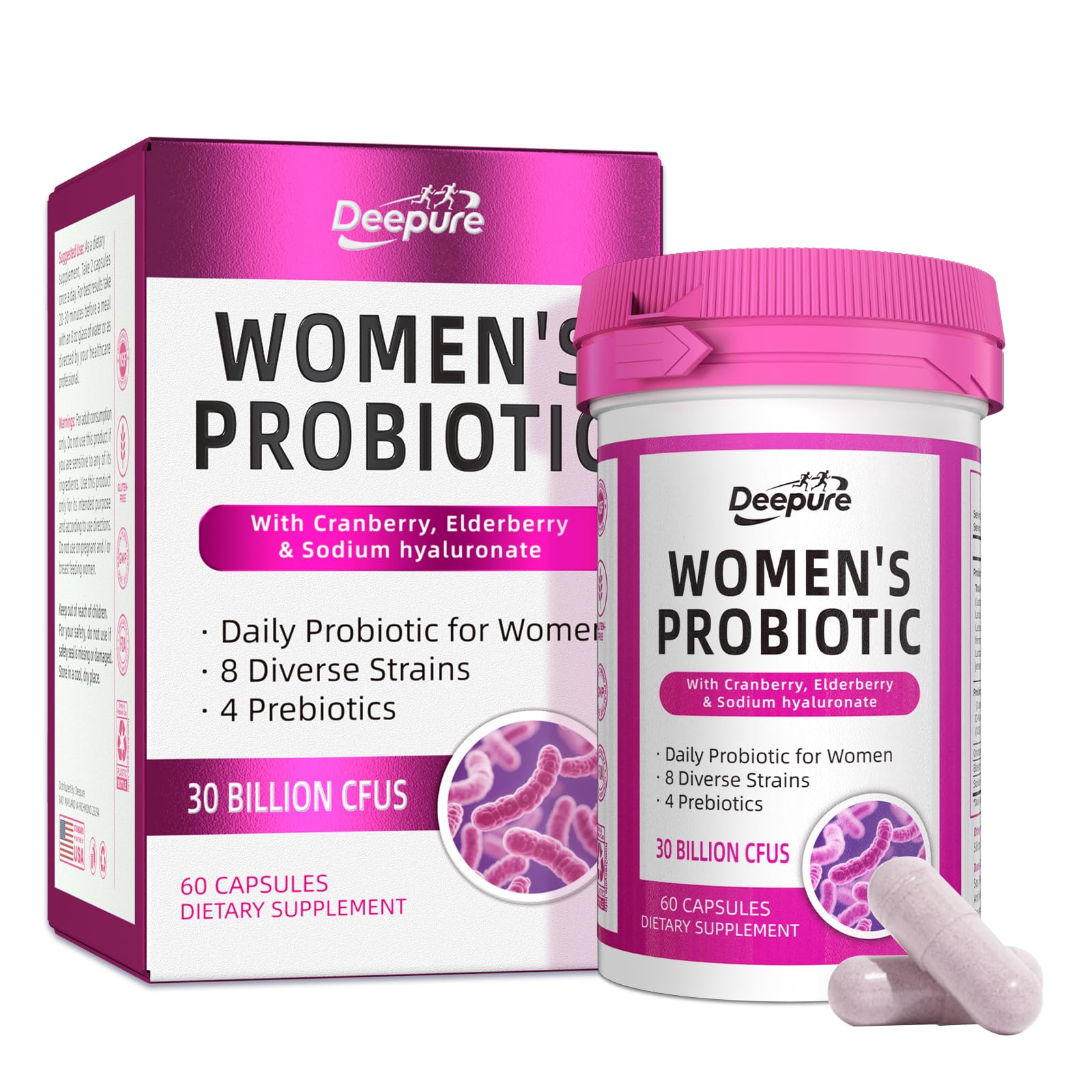 Deepure vaginal probiotics for women