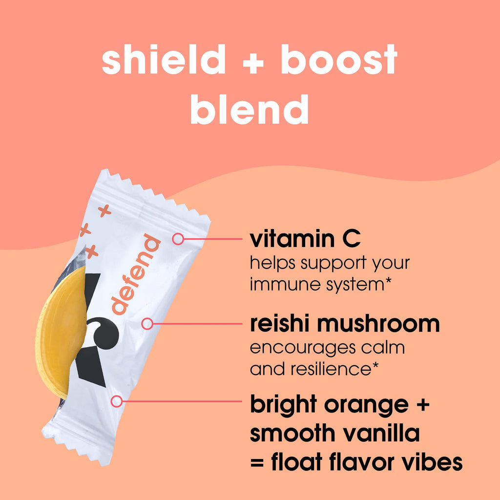 Defend Immunity lozenges for cold season