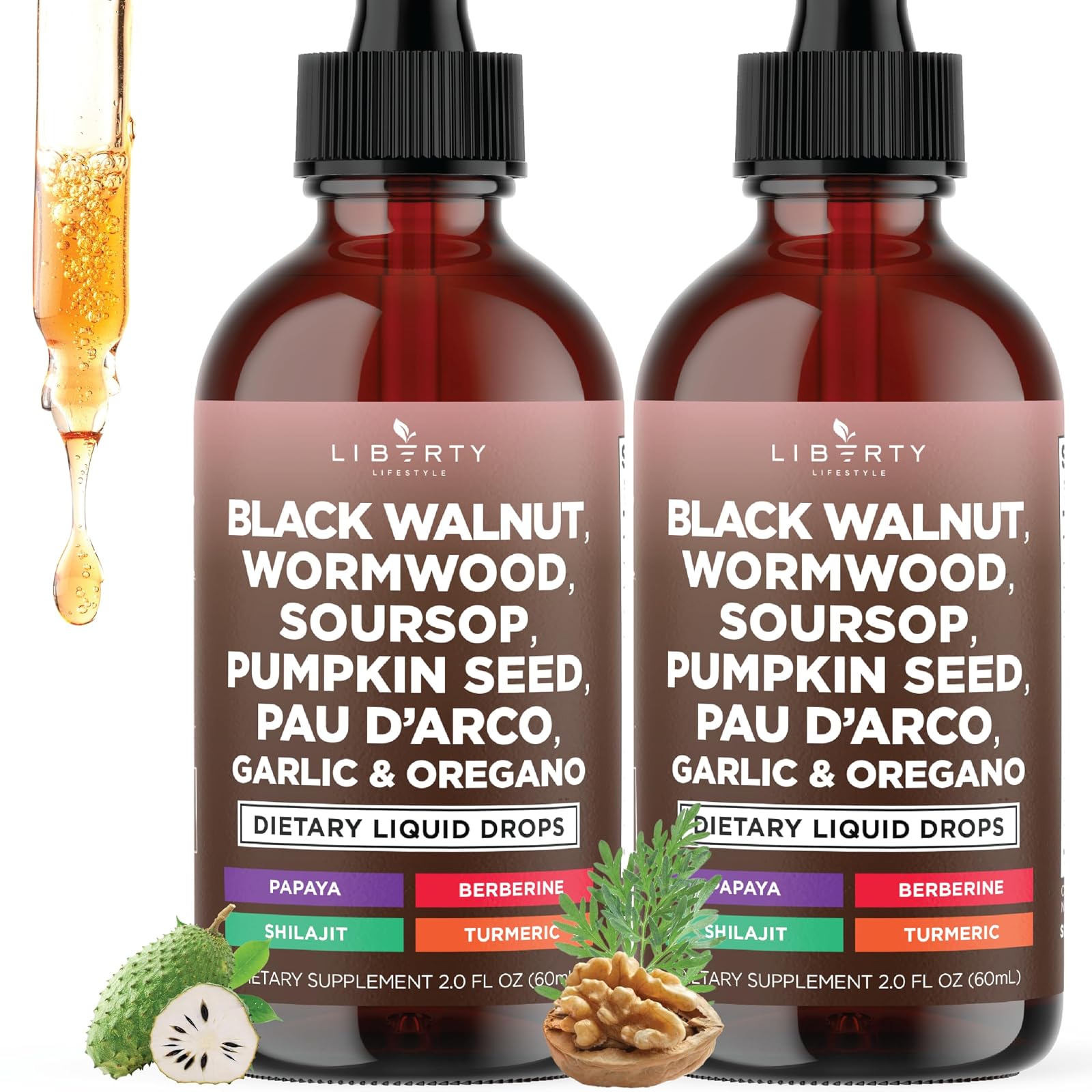 Defend Wormwood Black Walnut Drops