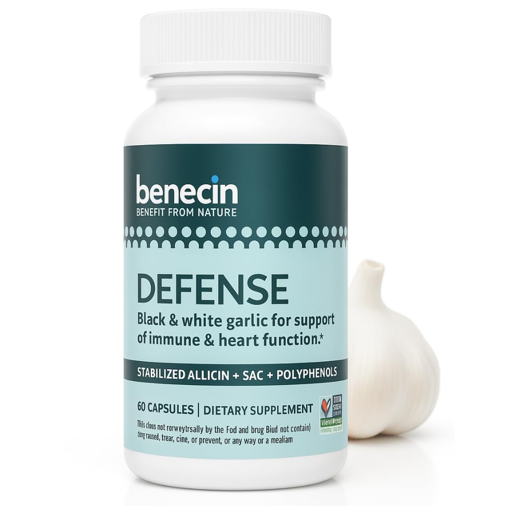 Defense garlic supplement for immunity