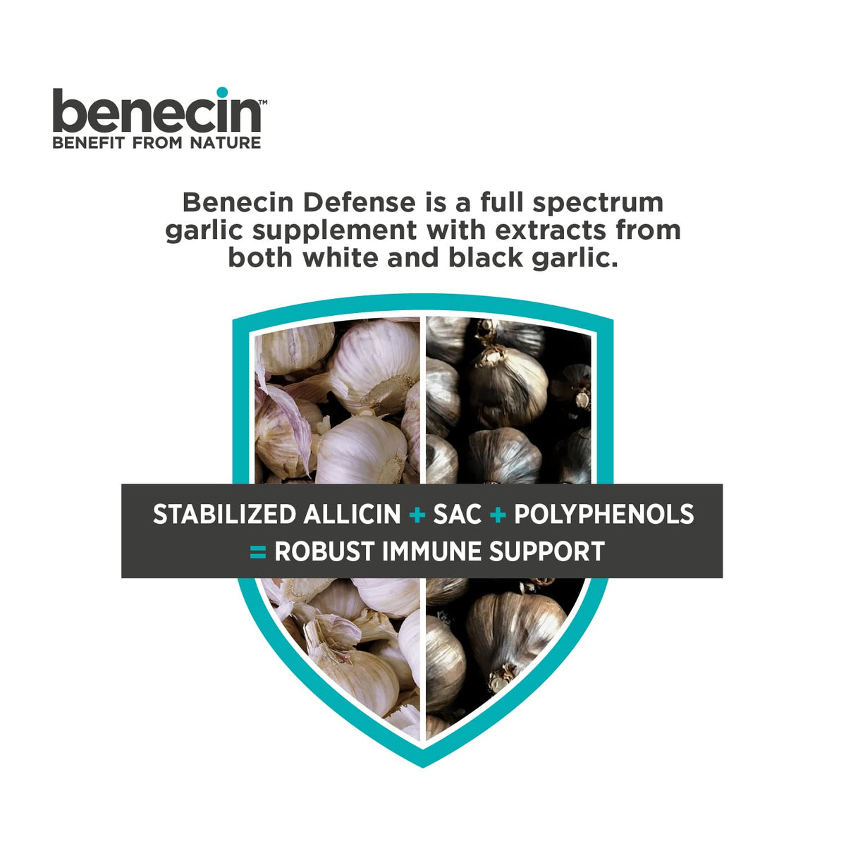 Defense herbal garlic for overall vitality