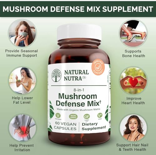 Defensive mushrooms for seasonal wellness