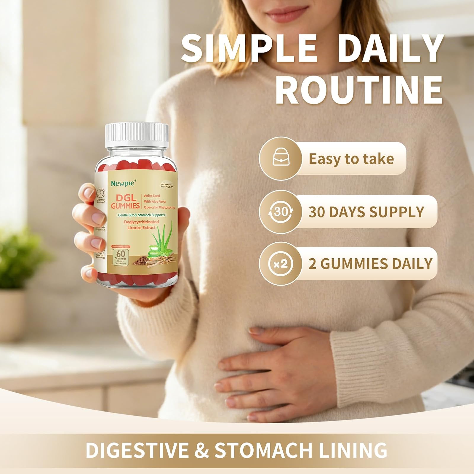 deglycyrrhizinated licorice for wellness
